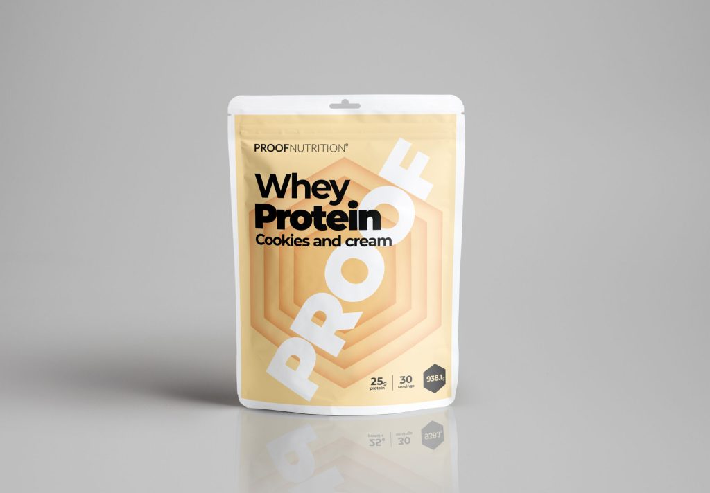 Суроватъчен Whey Protein - Cookies and Cream - Proof Nutrition